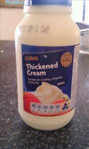 Coles Thick Cream - Photo