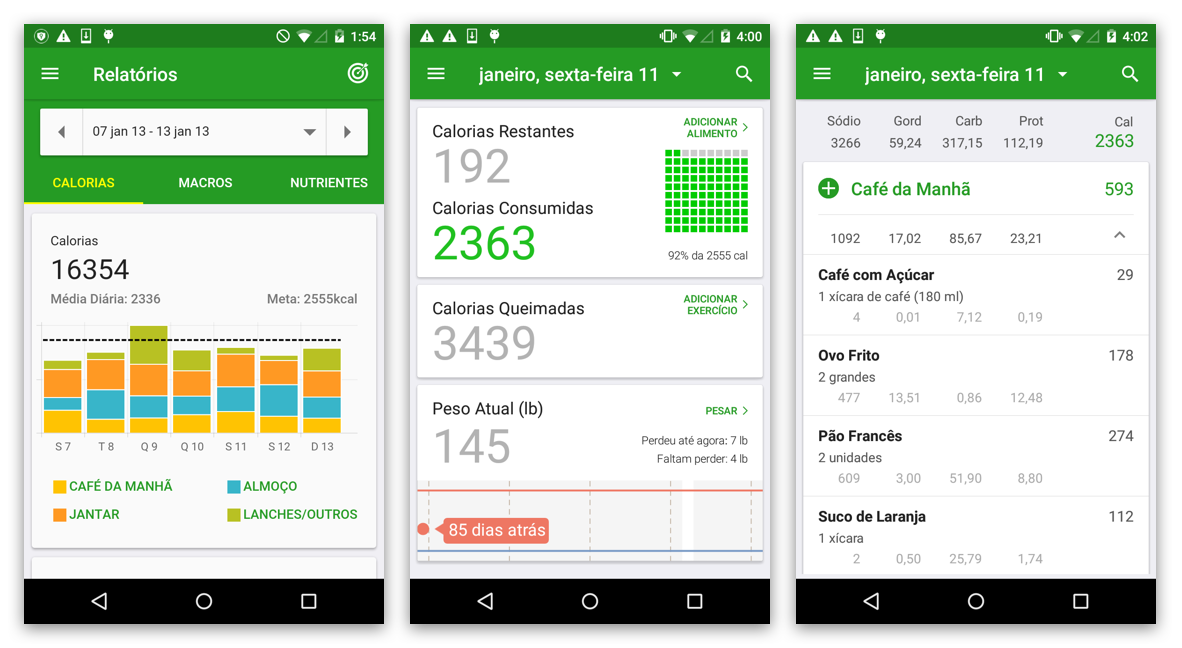 FatSecret Brasil - Contador de Calorias e Monitor de Dieta para Perda ...